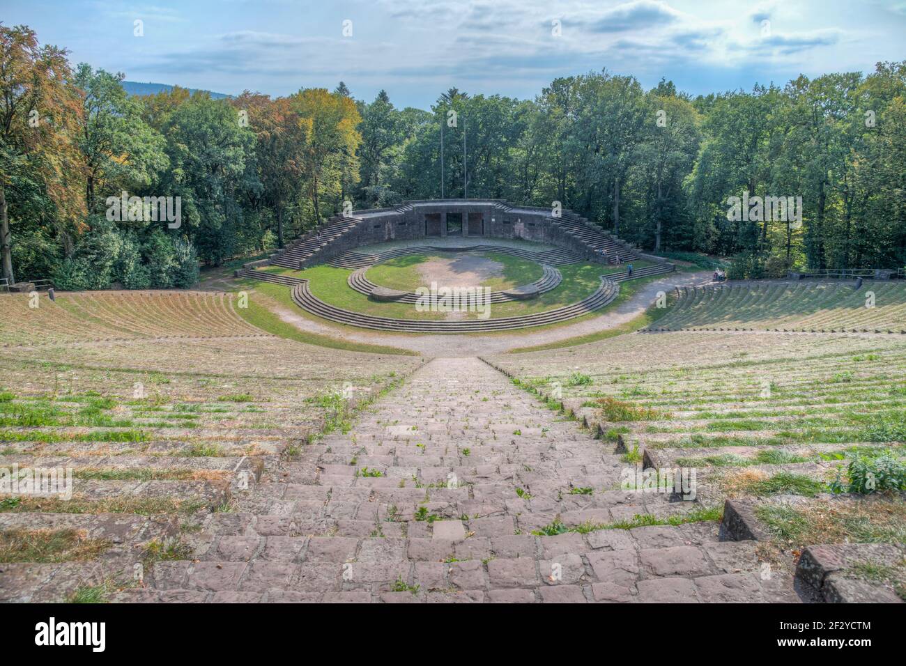 Thingstätte open air auditorium at Heidelberg, Germany Stock Photo - Alamy