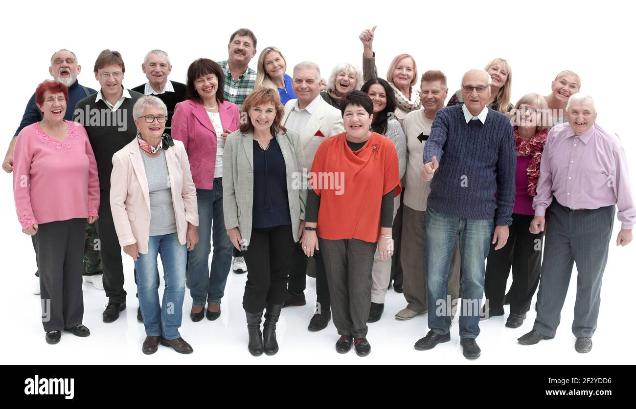 Happy smiling people stading together Stock Photo - Alamy