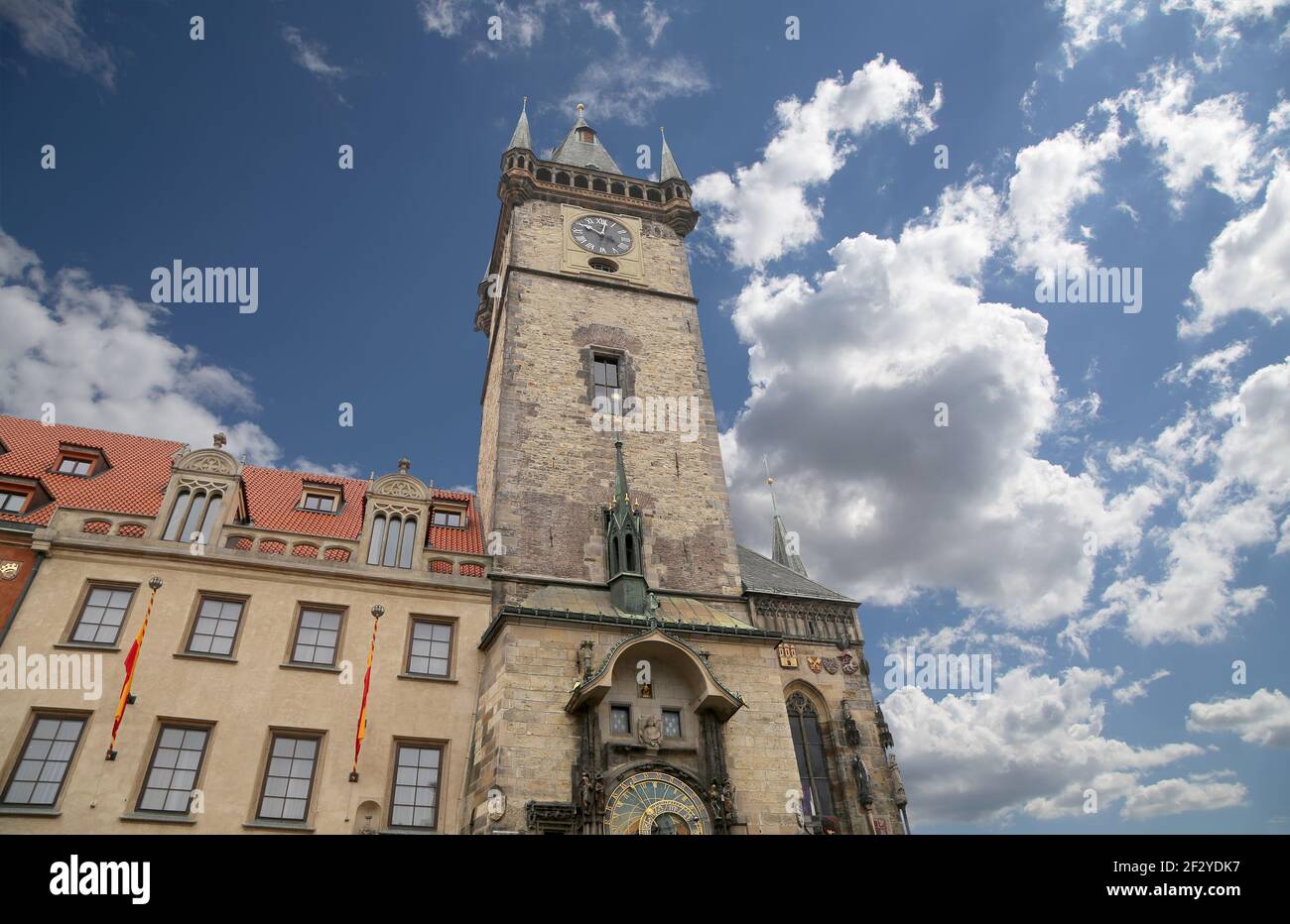 Old Town City Hall in Prague, Czech Republic Stock Photo - Alamy