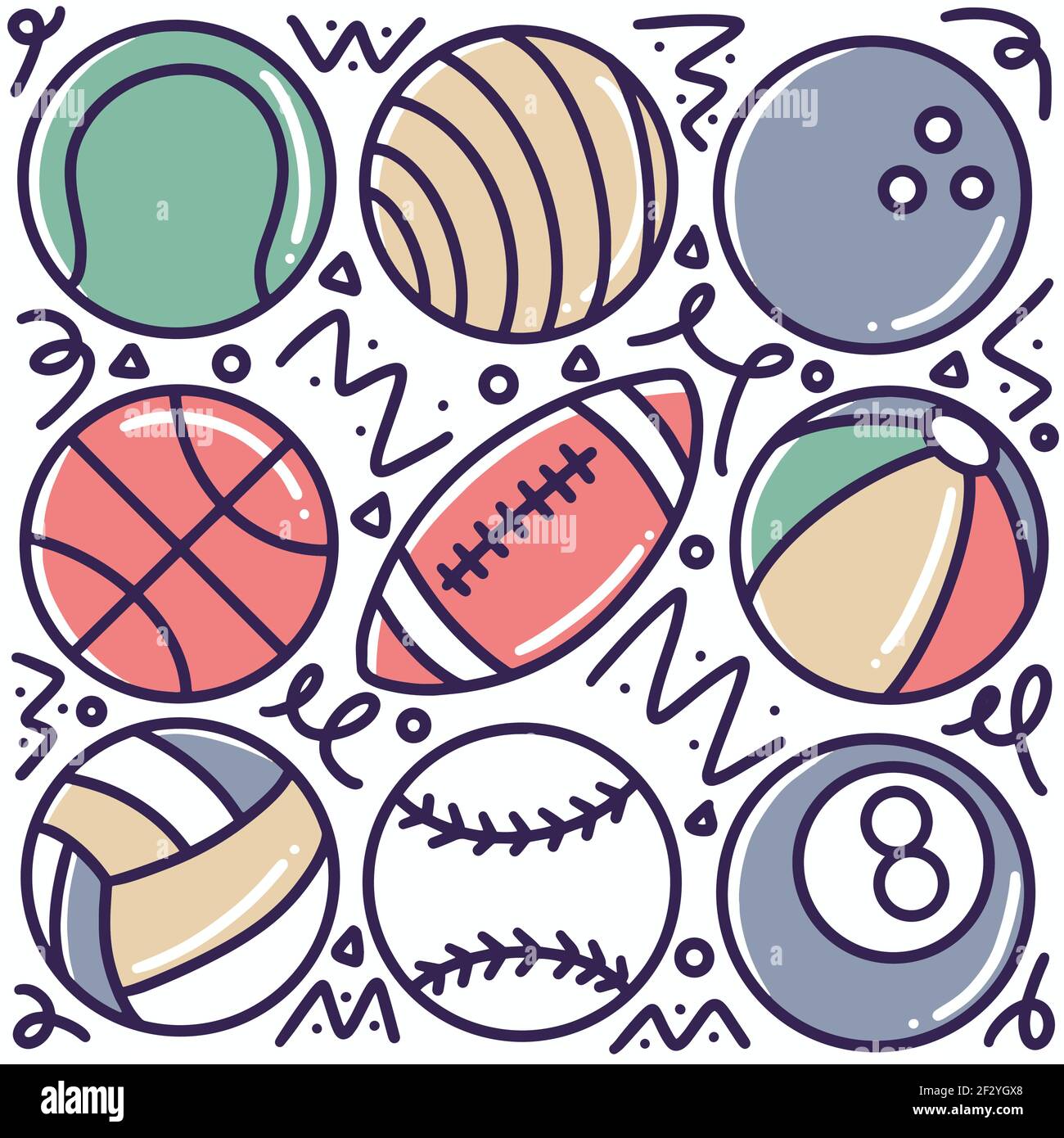 Variousball hi-res stock photography and images - Alamy