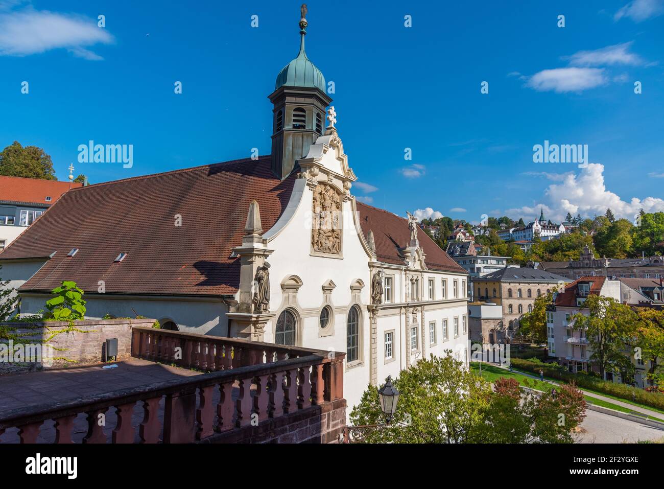 Convent School of the Holy Sepulcher in Baden Baden, Germany Stock ...