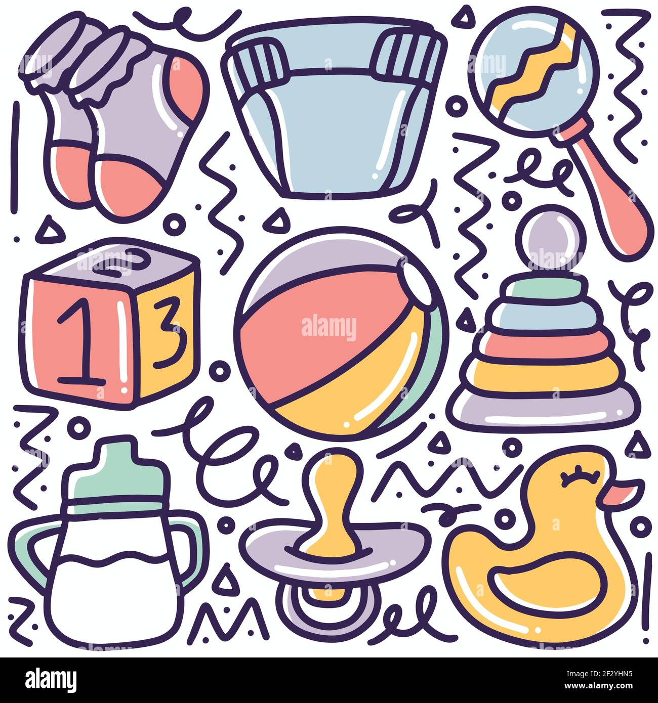 Child draw home Stock Vector Images - Alamy