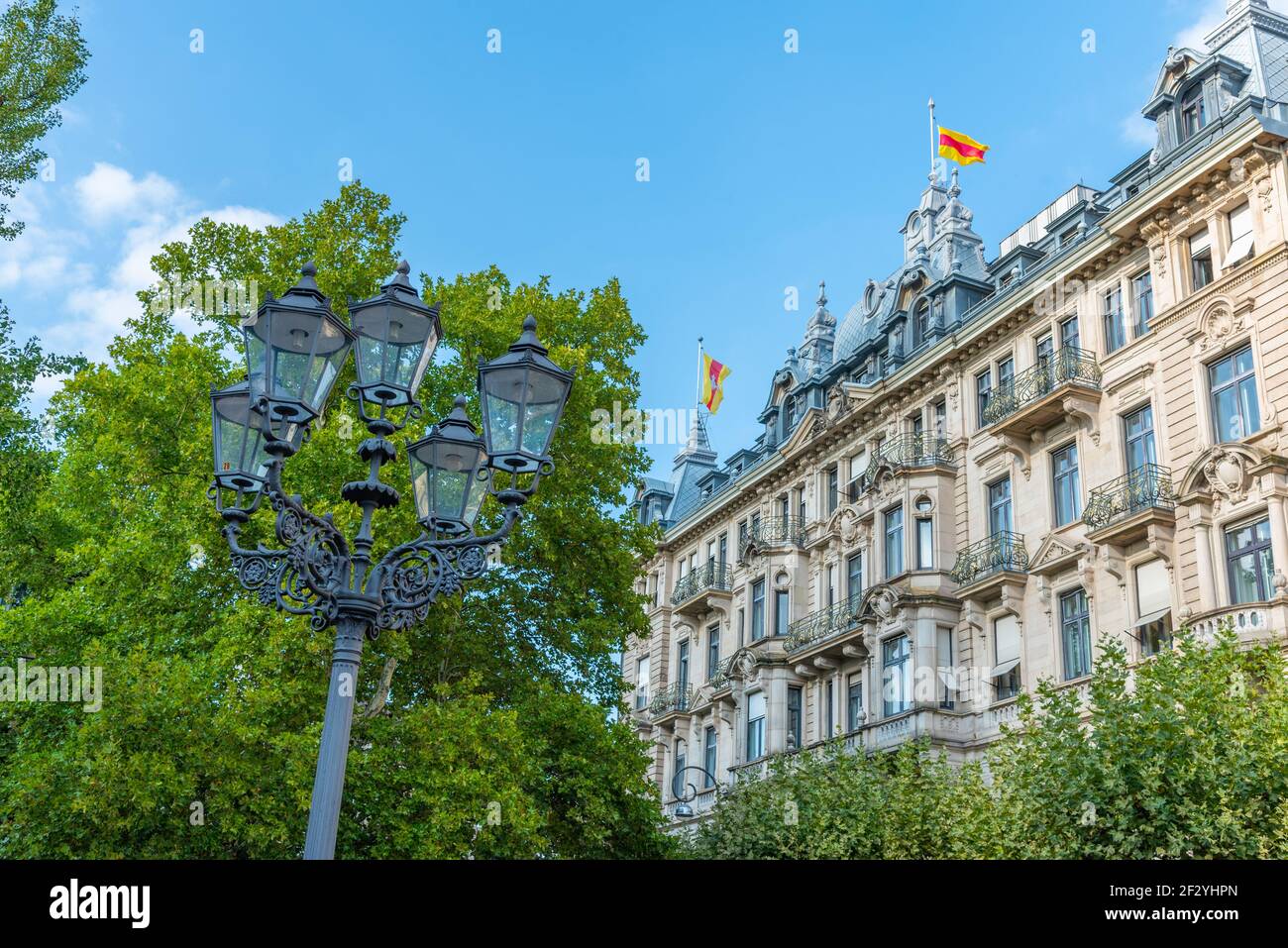 Center of spa town Baden Baden, Germany Stock Photo - Alamy