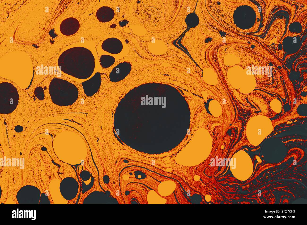 An illustration of abstract orange background Stock Photo - Alamy