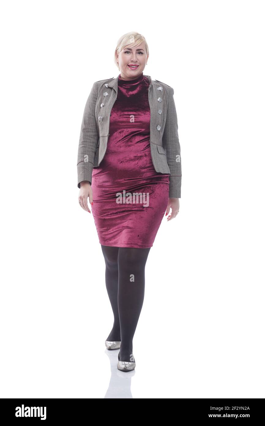 Woman striding forward hi-res stock photography and images - Alamy