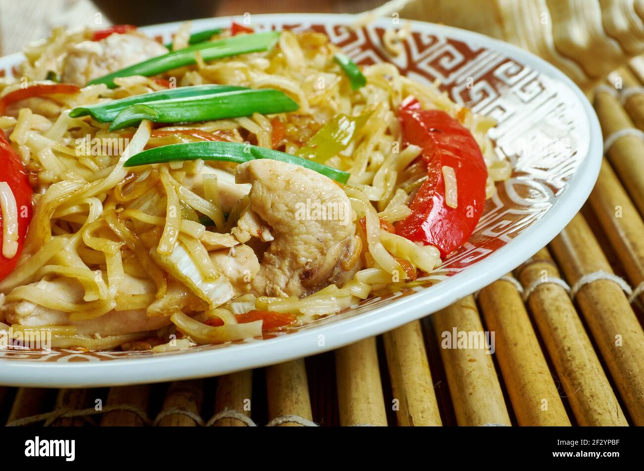 Nepali style fried chow chow hi-res stock photography and images - Alamy