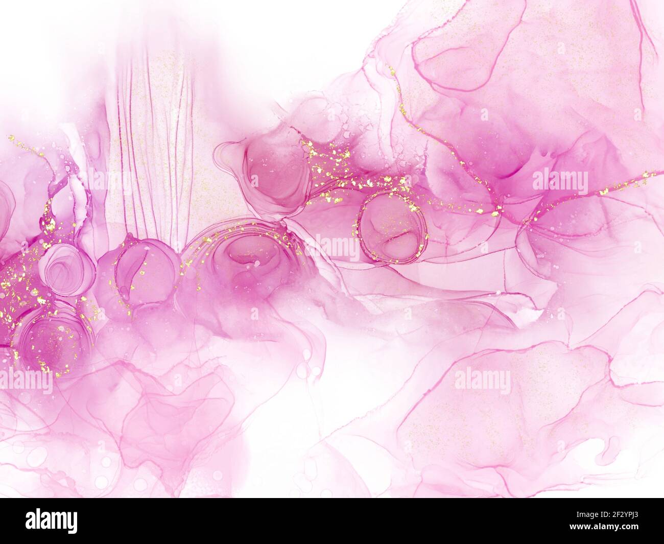 Beautiful abstract colorful digital alcohol ink style pattern and ...