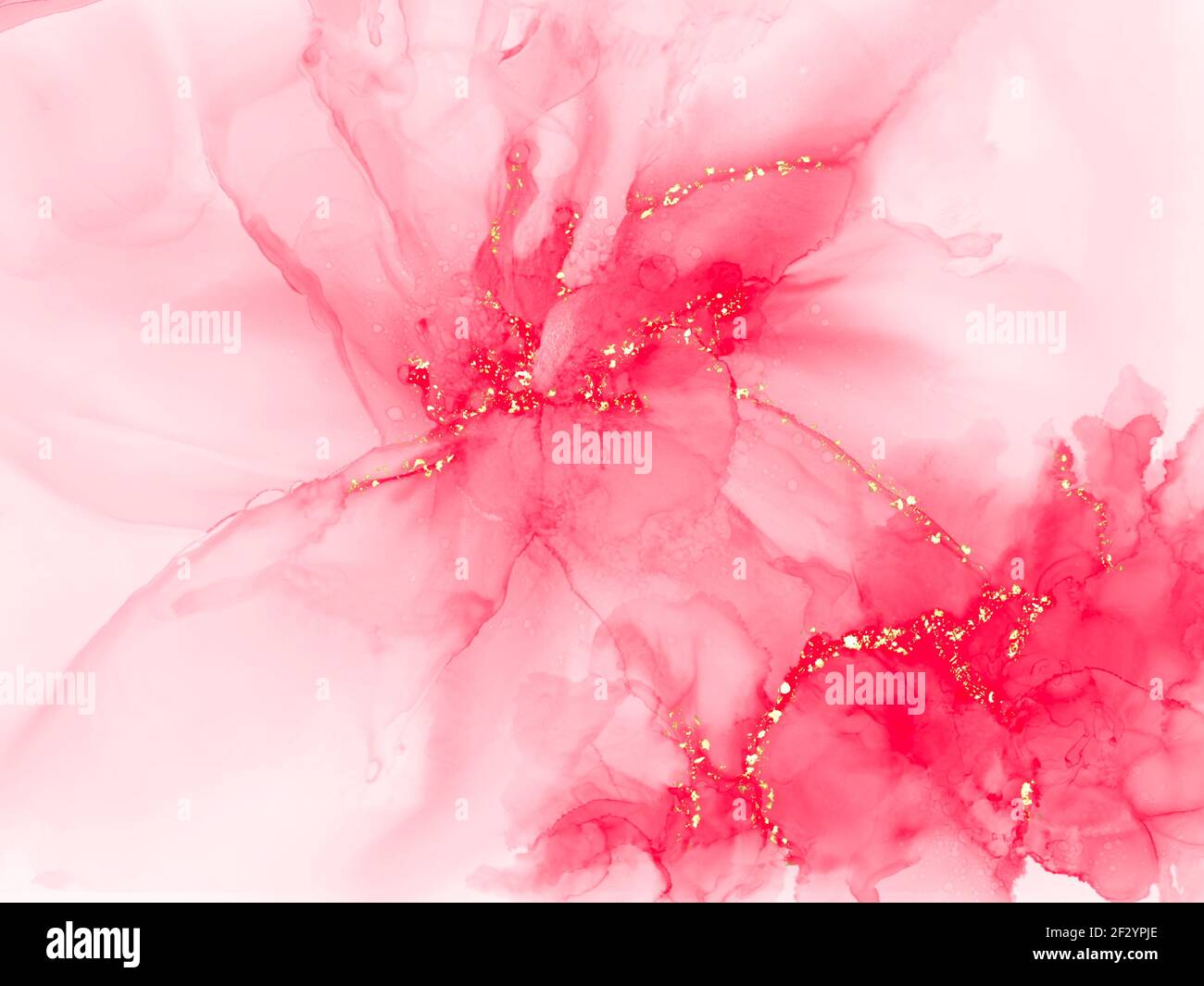 Beautiful abstract colorful digital alcohol ink style pattern and ...