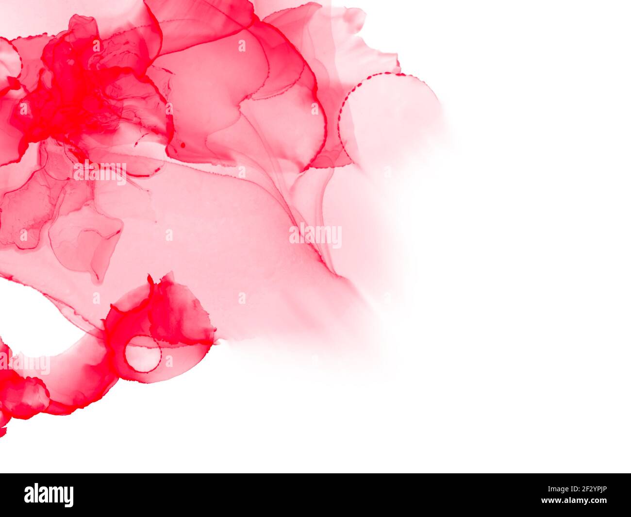 Beautiful abstract colorful digital alcohol ink style pattern and ...