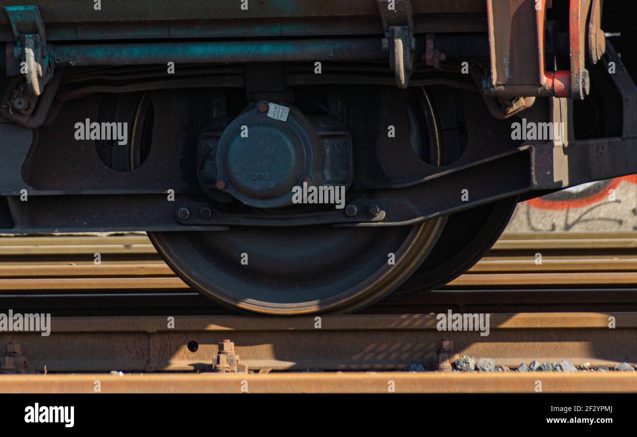 Steel goods wagon hi-res stock photography and images - Alamy