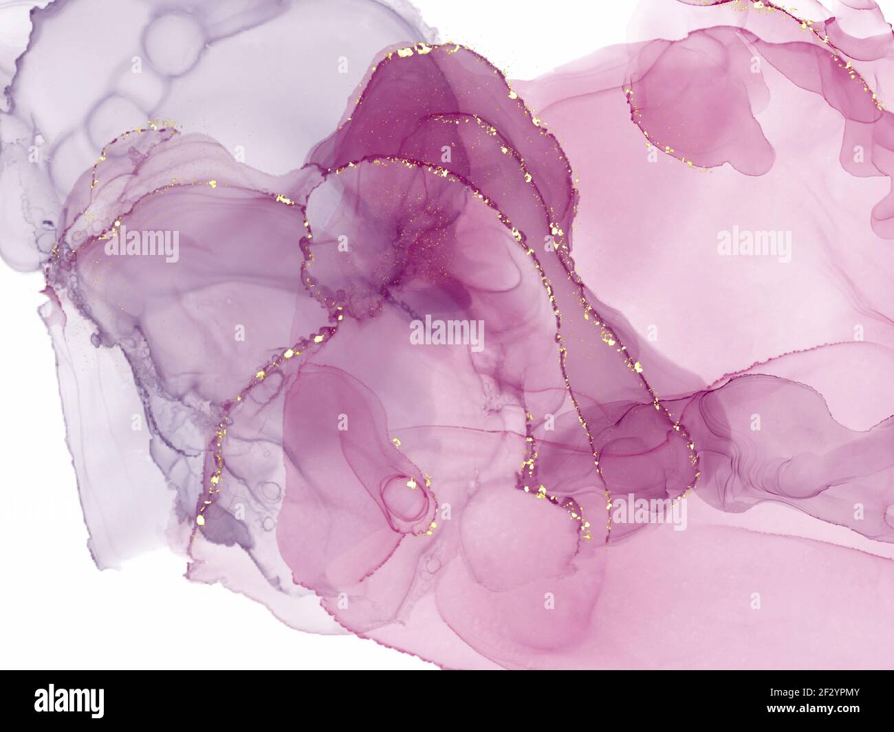 Beautiful abstract colorful digital alcohol ink style pattern and ...