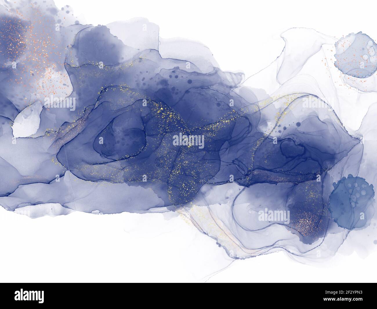 Beautiful abstract colorful digital alcohol ink style pattern and ...