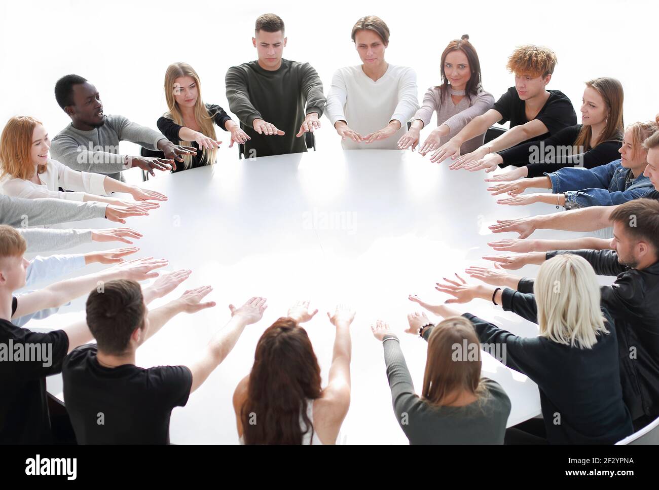 A teambuilding exercise hi-res stock photography and images - Alamy