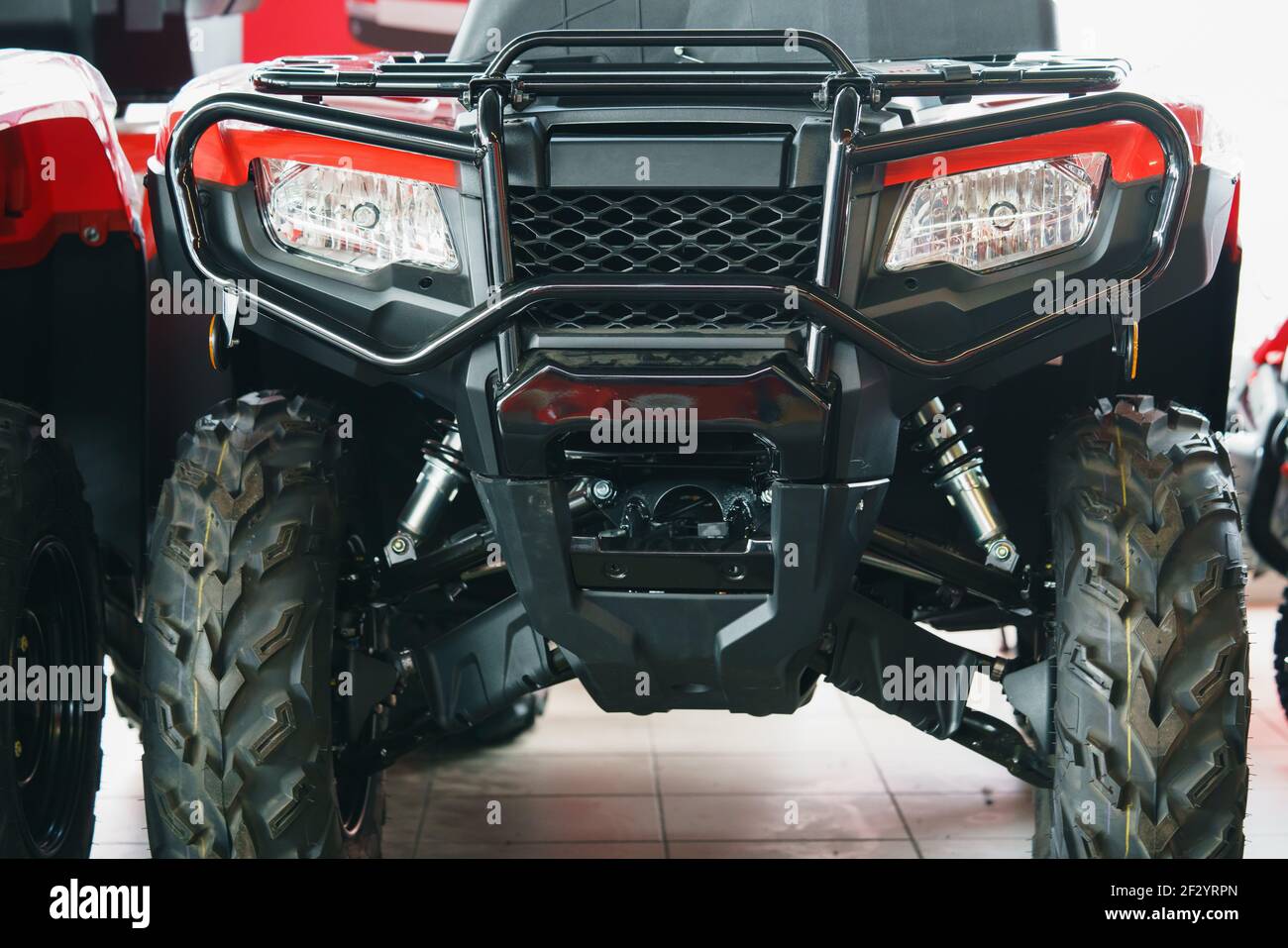 Atv front view hi-res stock photography and images - Alamy
