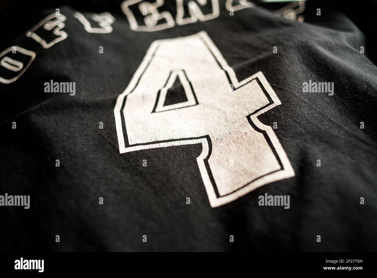 Number 4 shirt hi-res stock photography and images - Alamy