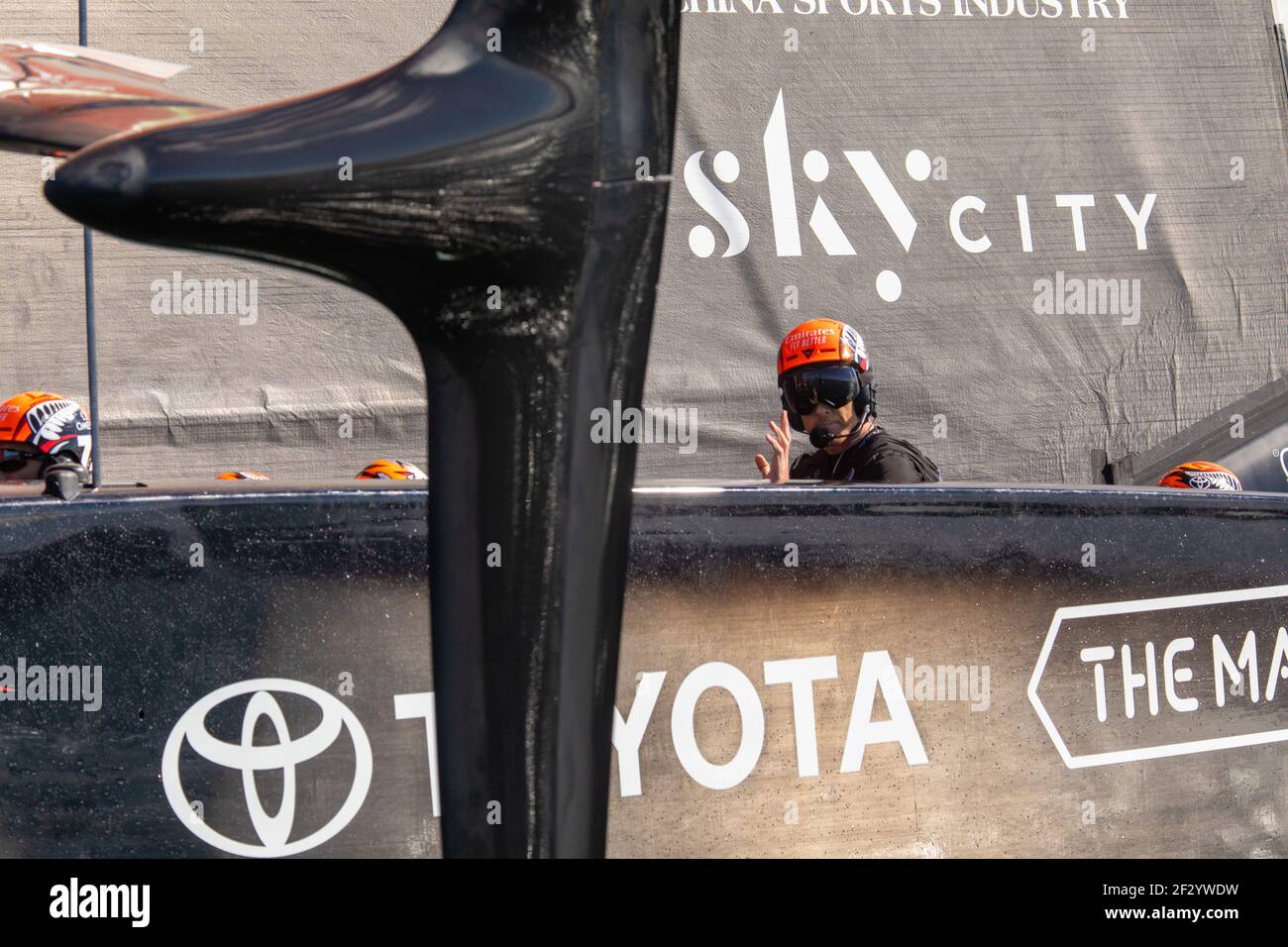 Auckland, New Zealand. 14th Mar 2021. The 36th America’s Cup presented ...
