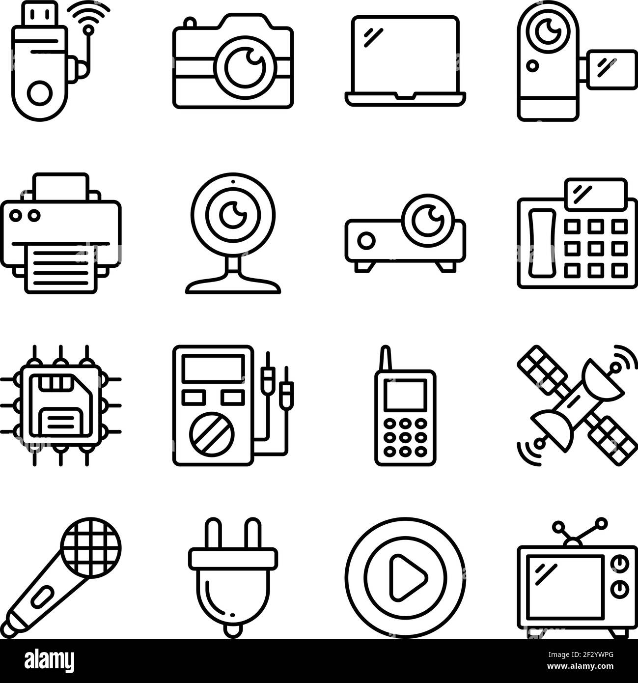 Handycam vector hi-res stock photography and images - Alamy