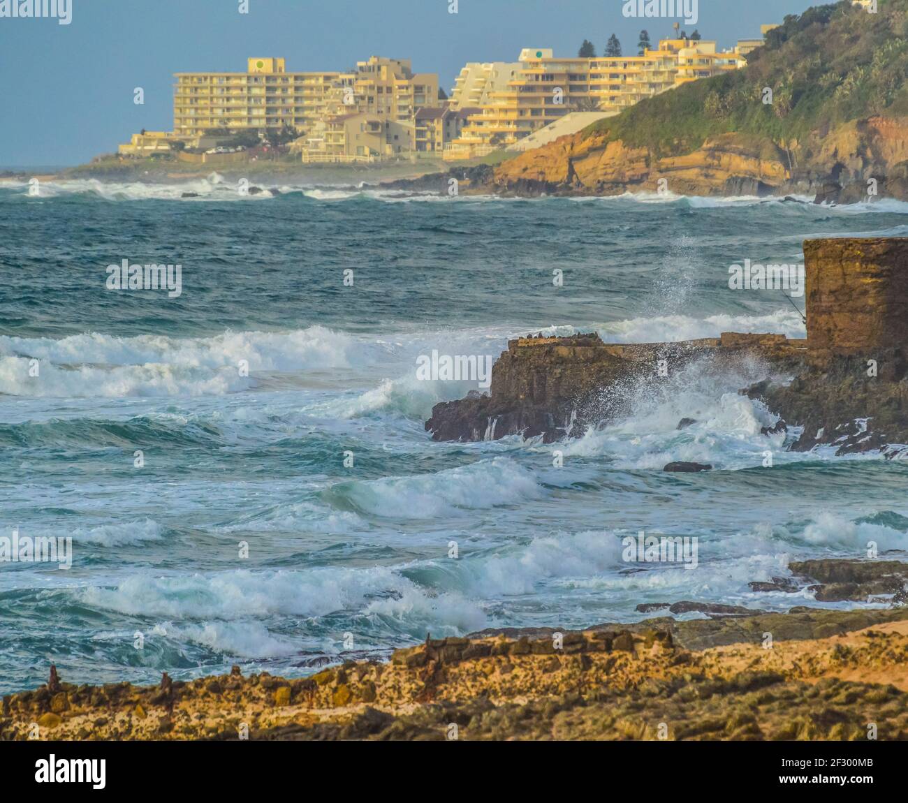 Beautiful Ballito dolphin coast main beach in Durban north coast South ...