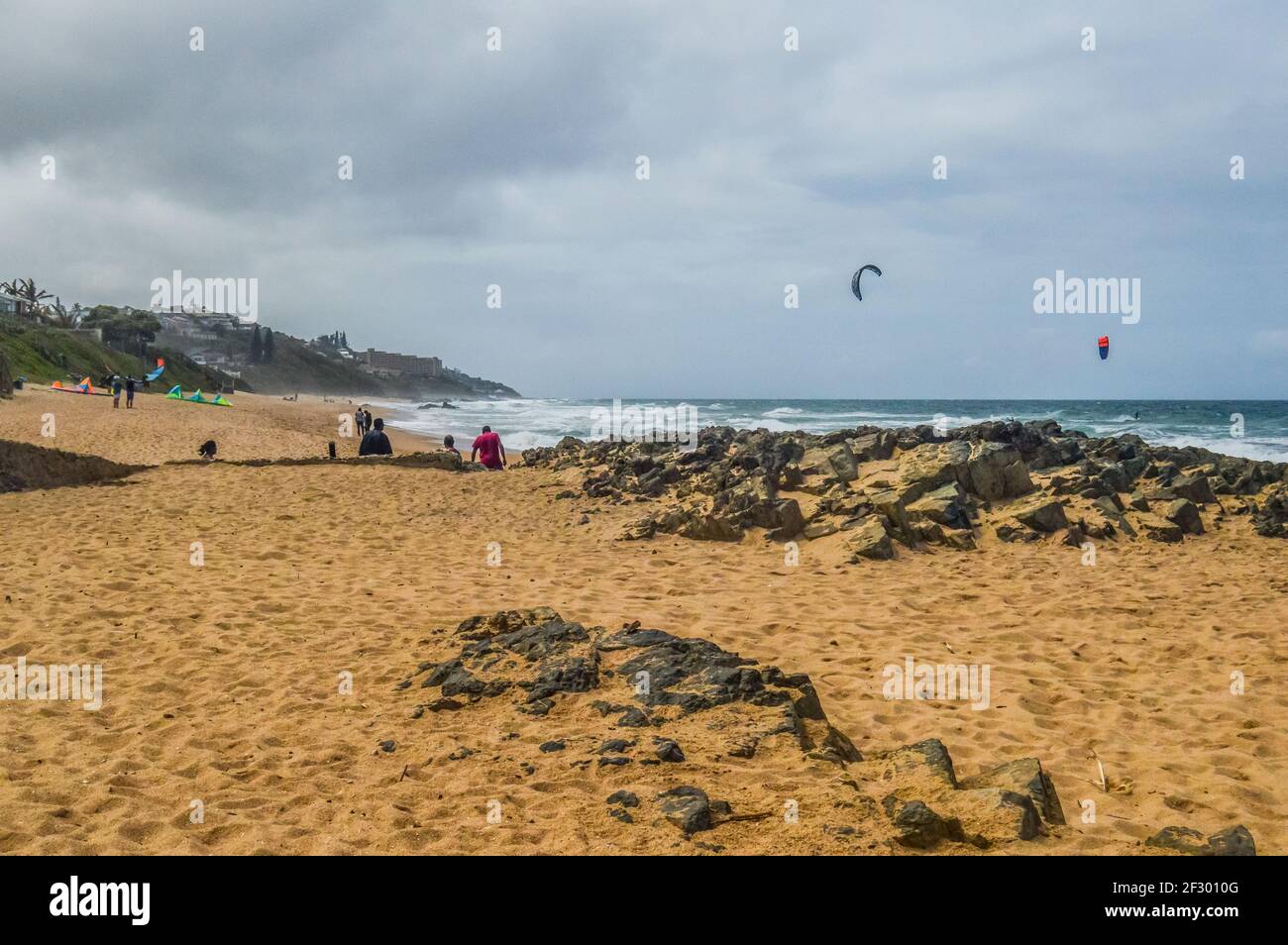 Beautiful Ballito dolphin coast main beach in Durban north coast South ...