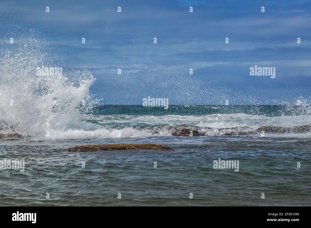 Beautiful Ballito dolphin coast main beach in Durban north coast South ...