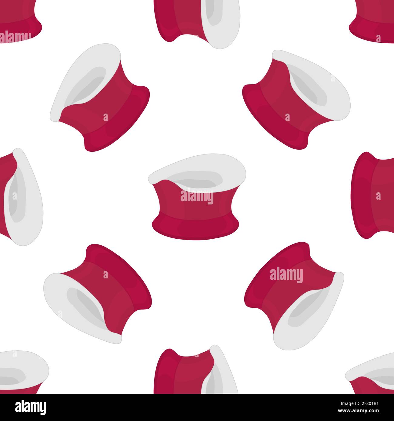 Abstract seamless plastic baby pots with comfortable handle, kid potty ...