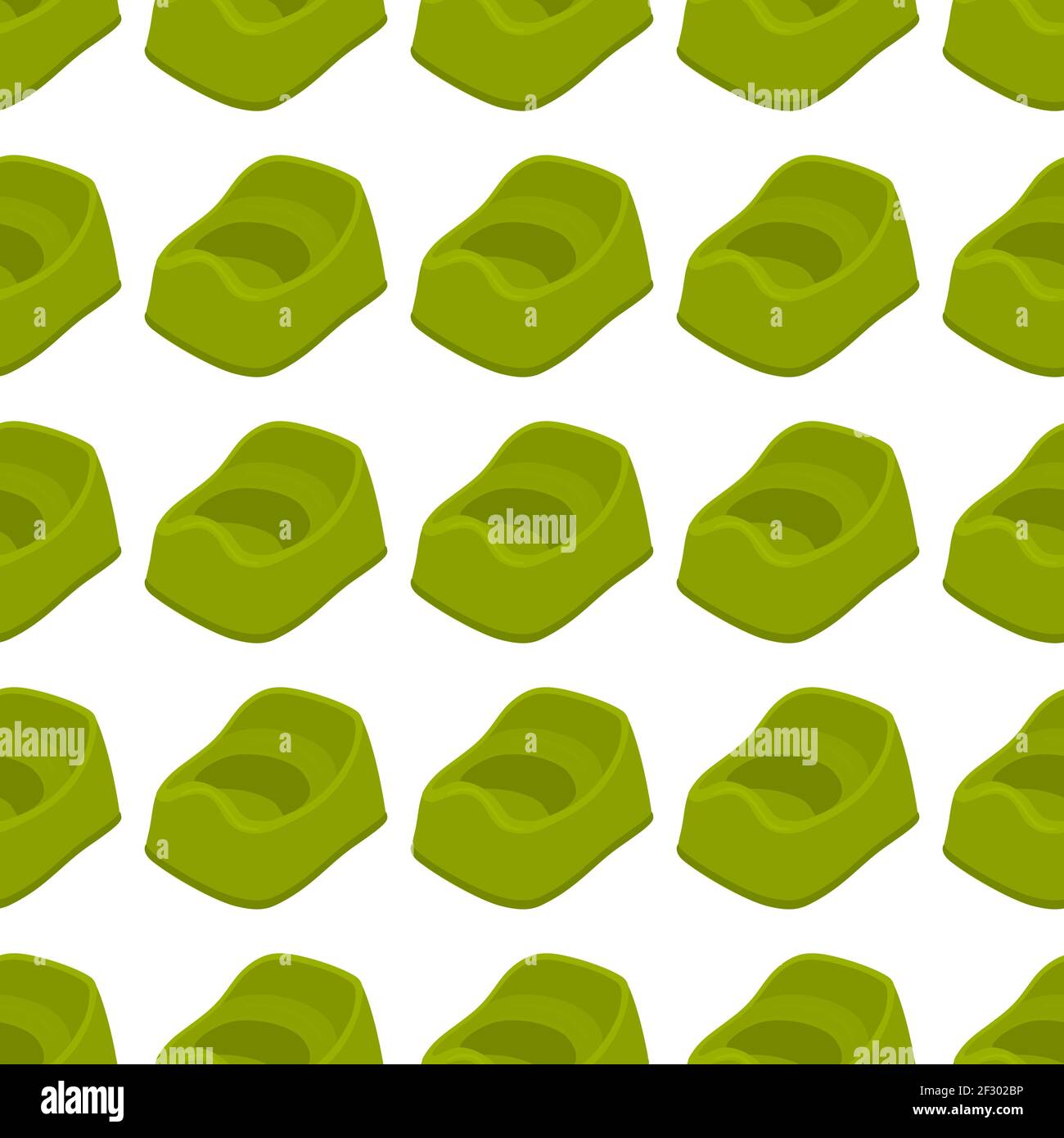 Abstract seamless plastic baby pots with comfortable handle, kid potty ...