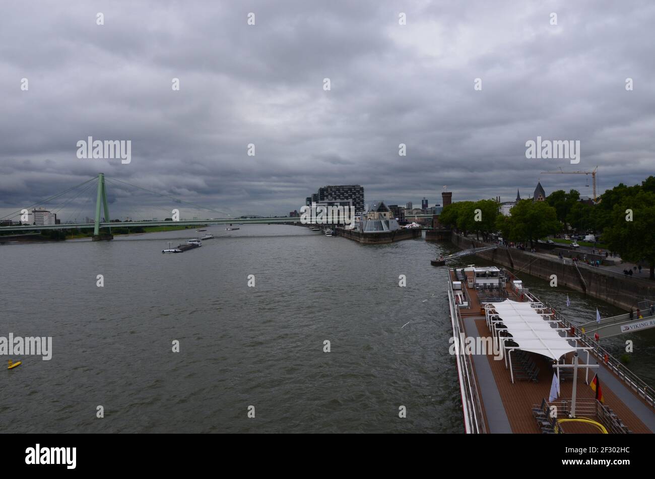 view of Cologne, old and modern architecture Stock Photo - Alamy