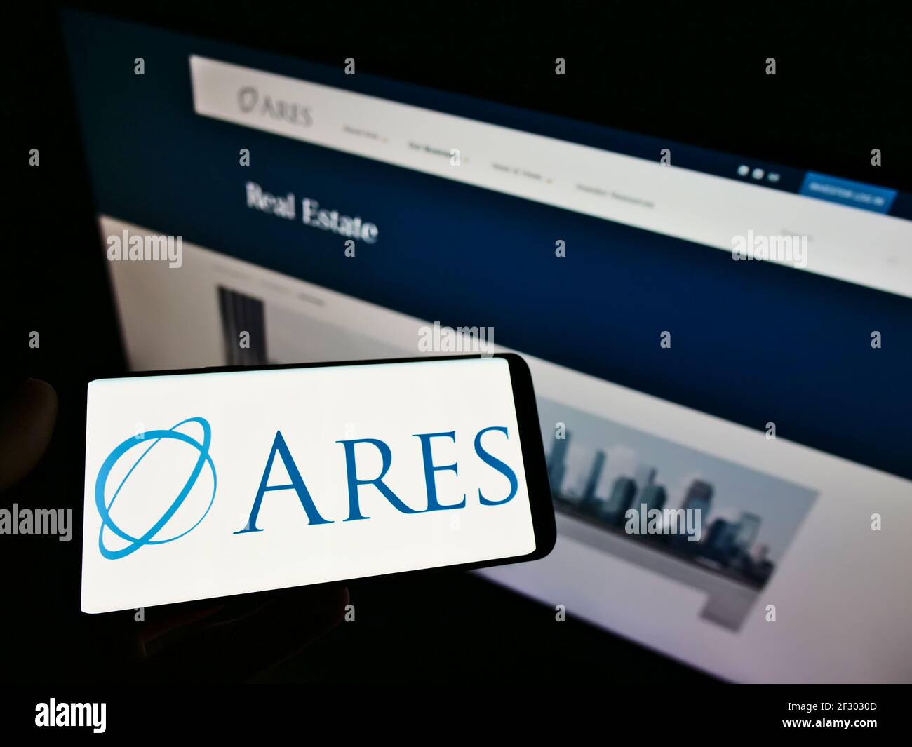 Ares management logo hi-res stock photography and images - Alamy