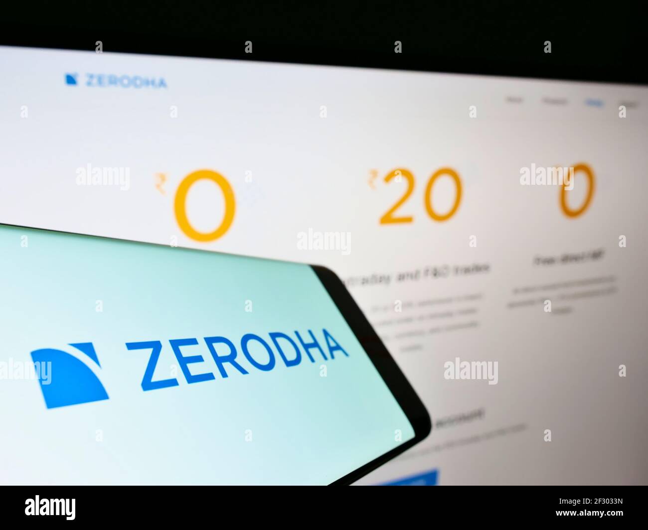 Zerodha broker hi-res stock photography and images - Alamy