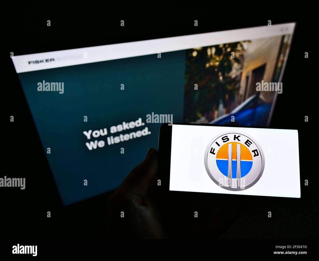 Fisker ocean electric suv hi-res stock photography and images - Alamy