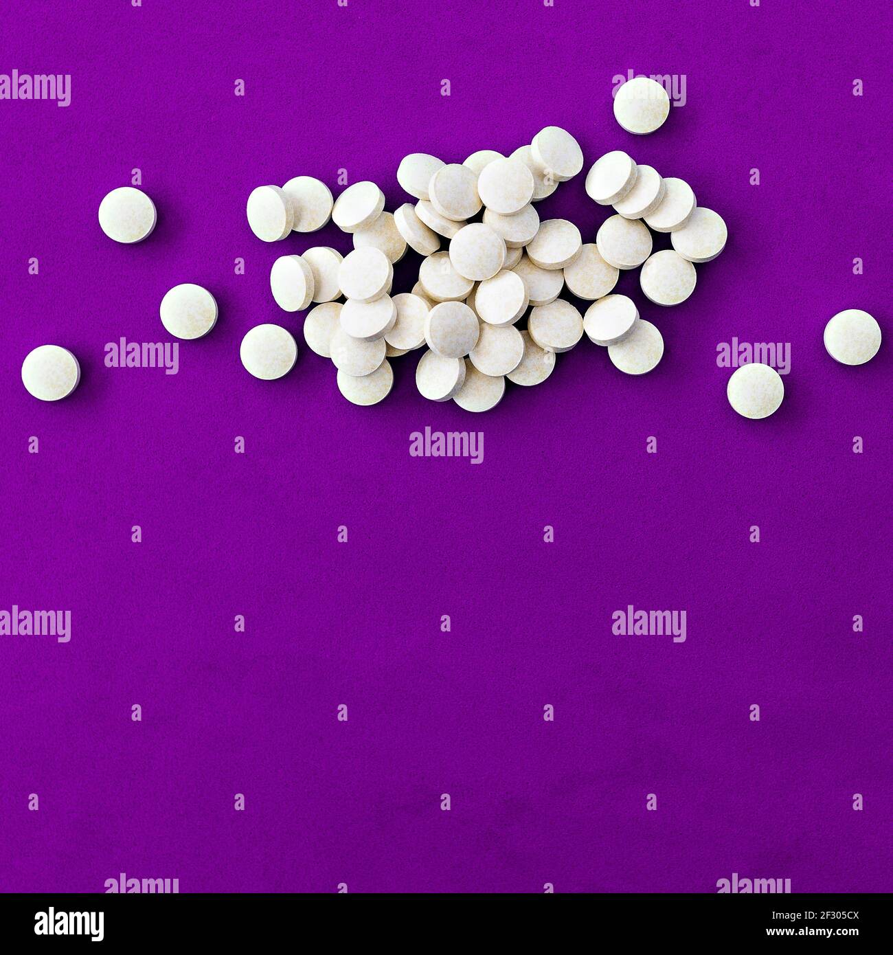 close-up of vitamin A tablets. dietary concept. dietary supplement ...