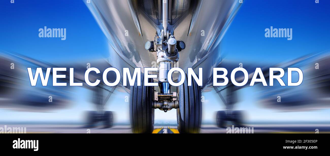 Airport welcome board hi-res stock photography and images - Alamy