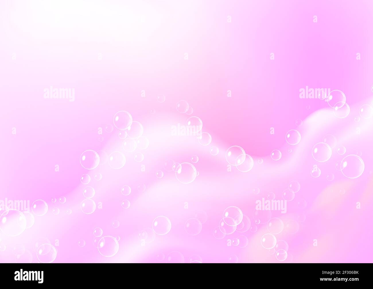 Light Pink Bubbles Background