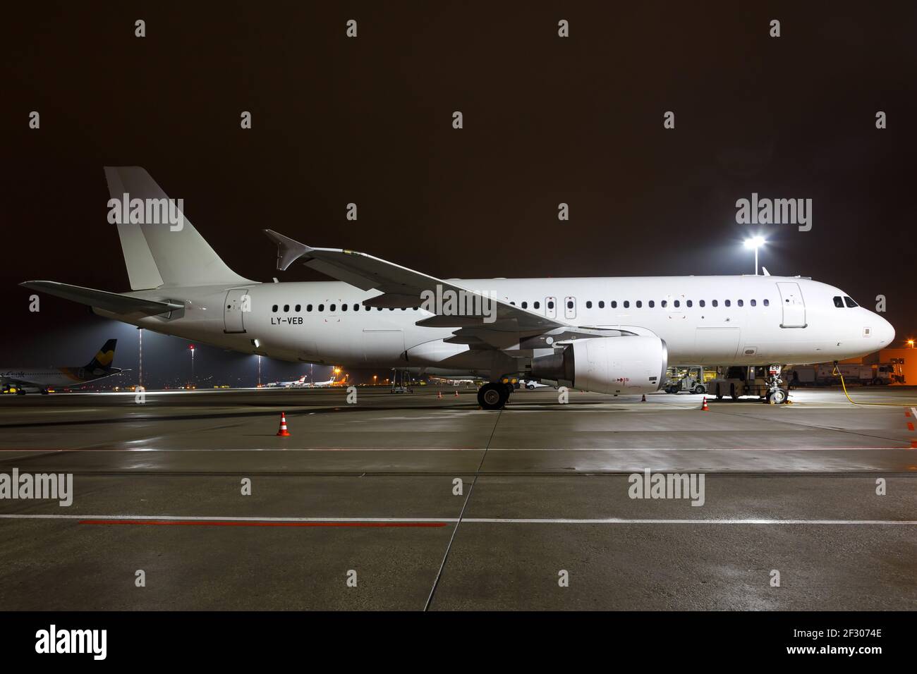 Stuttgart, Germany - November 27, 2018: Avion Express Airbus A320 ...