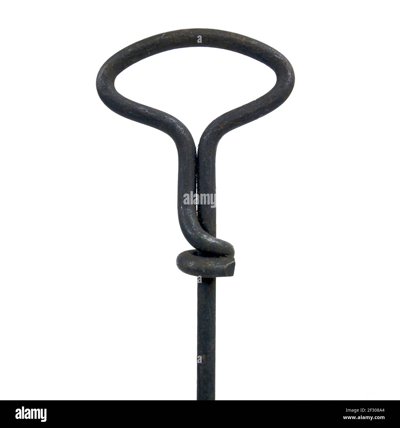 A borer tool isolated on white background Stock Photo - Alamy