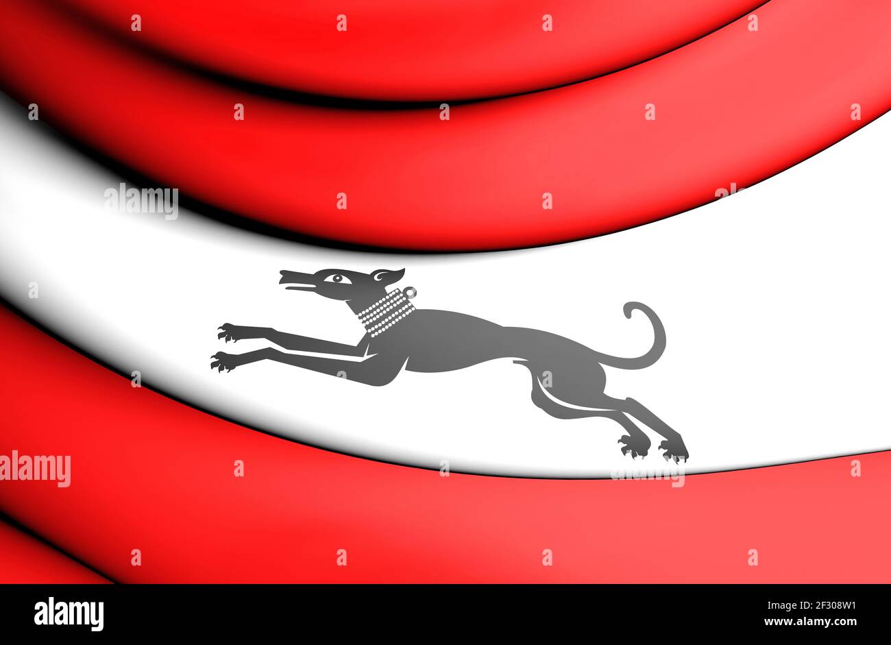 3d flag flanders hi-res stock photography and images - Alamy