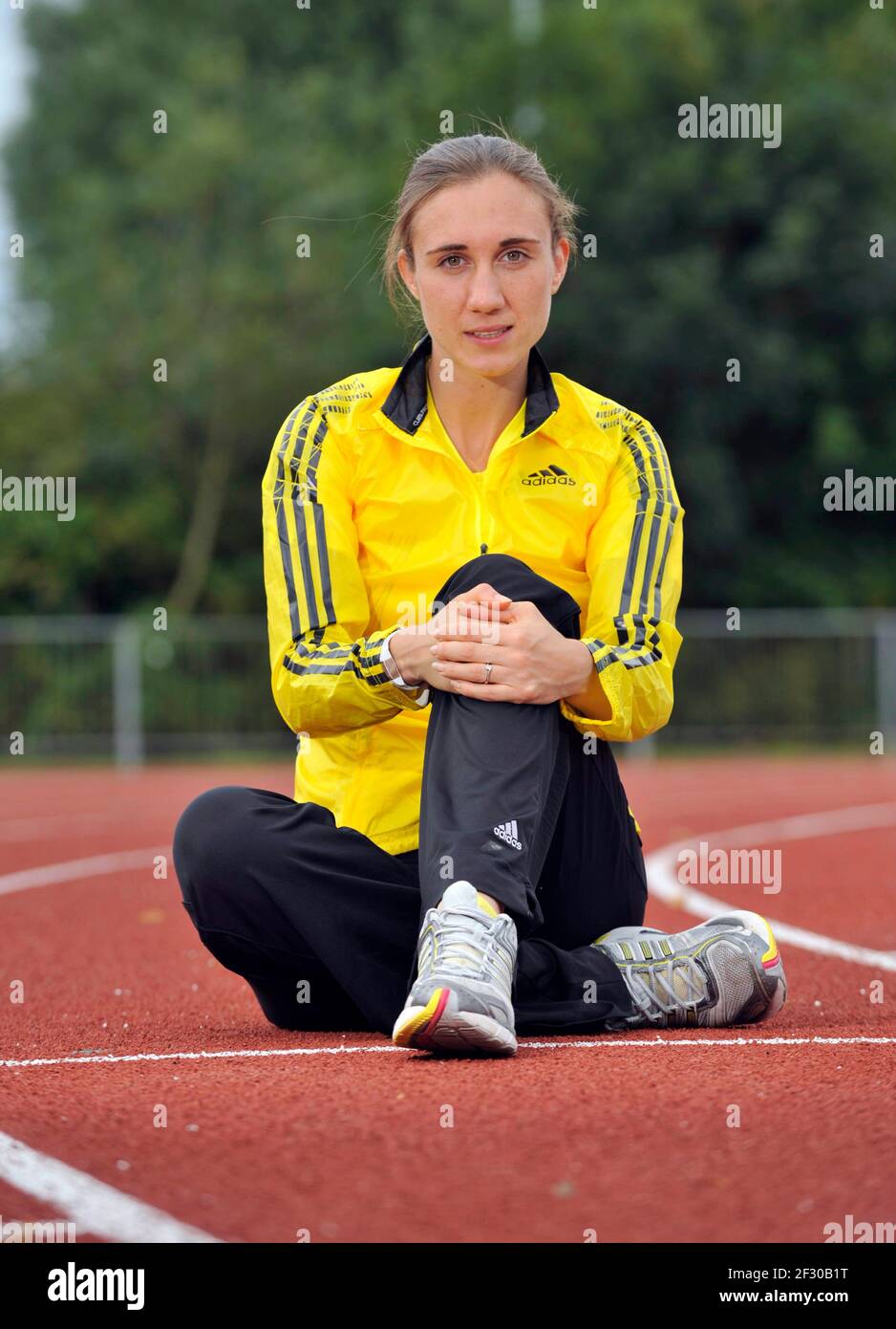 LISA DOBRISKEY GB 1500m RUNNER. 31/7/09. PICTURE DAVID ASHDOWN Stock ...