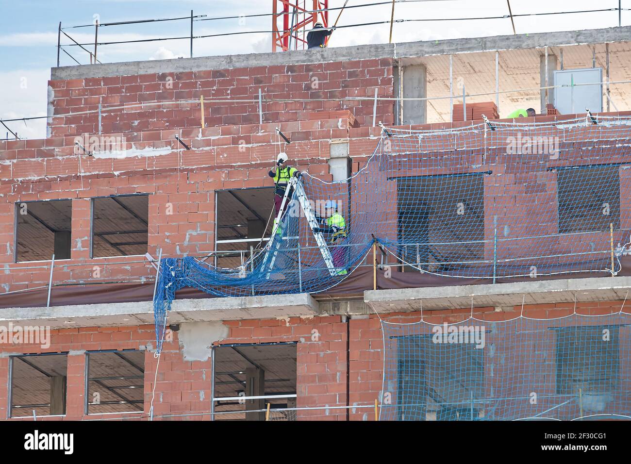 Spain construction workers hi-res stock photography and images - Alamy