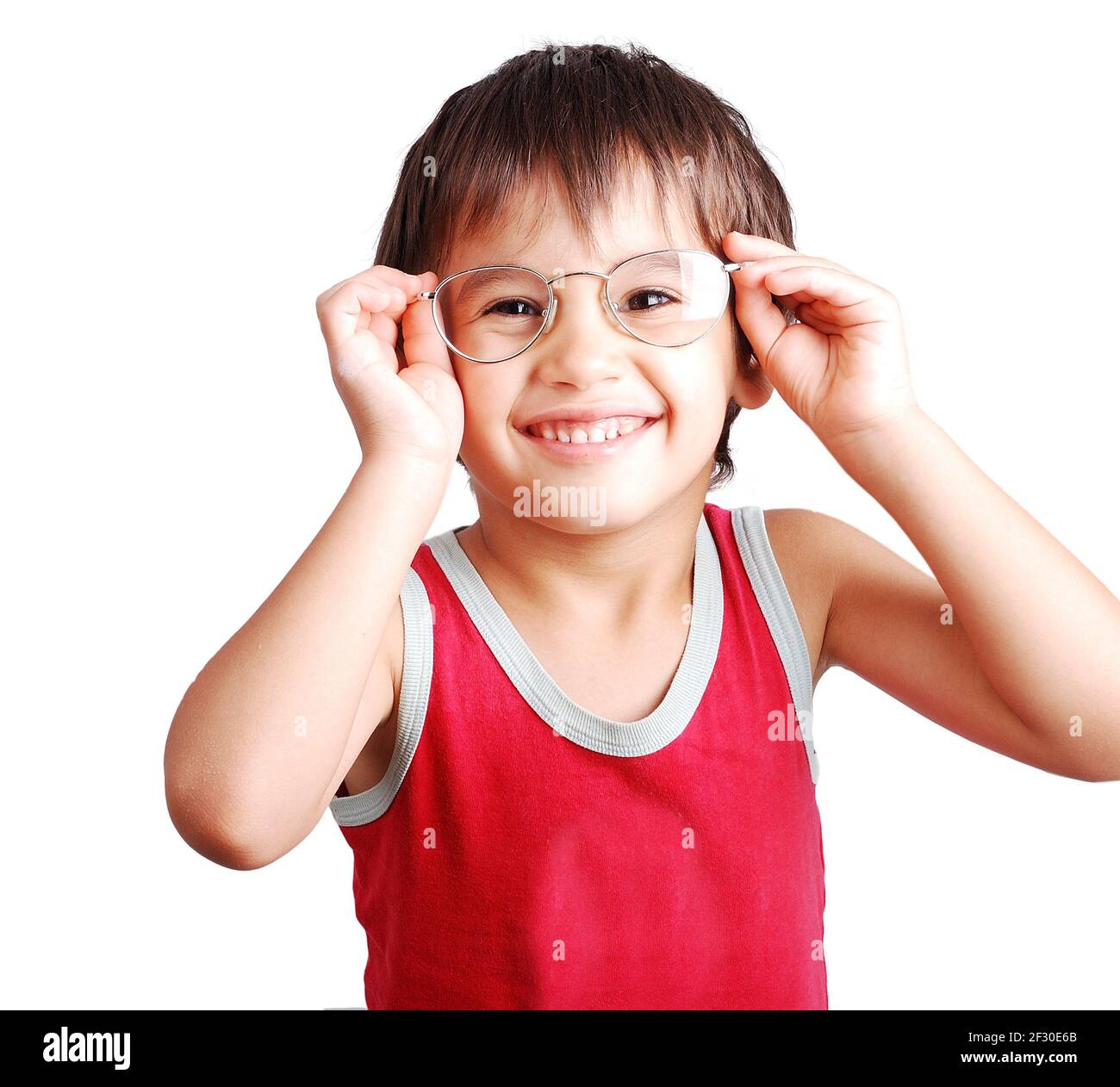 Little Beautiful funny boy Stock Photo - Alamy