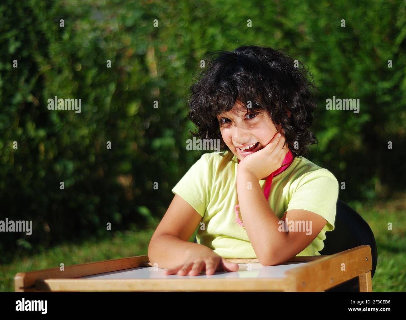 A beautiful school girl with nice background Stock Photo - Alamy