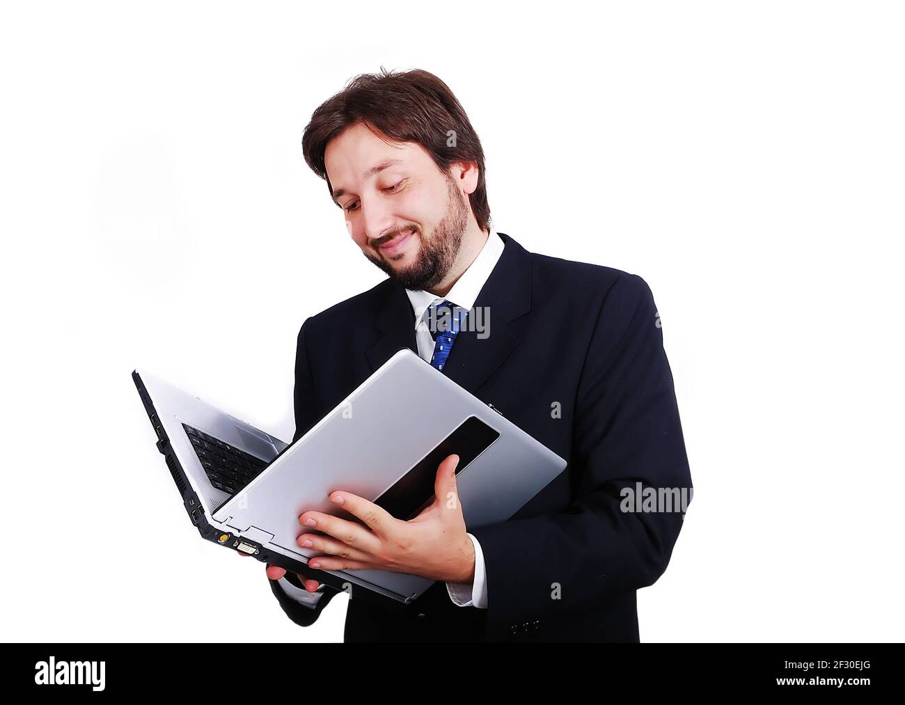 Modern innovative laptop standing hi-res stock photography and images ...