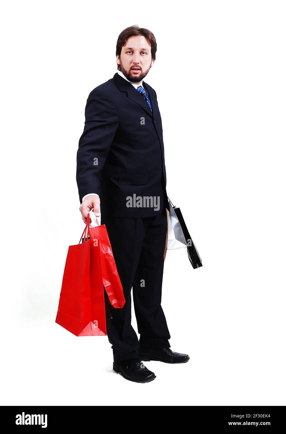 Shopping suit store bag Cut Out Stock Images & Pictures - Alamy