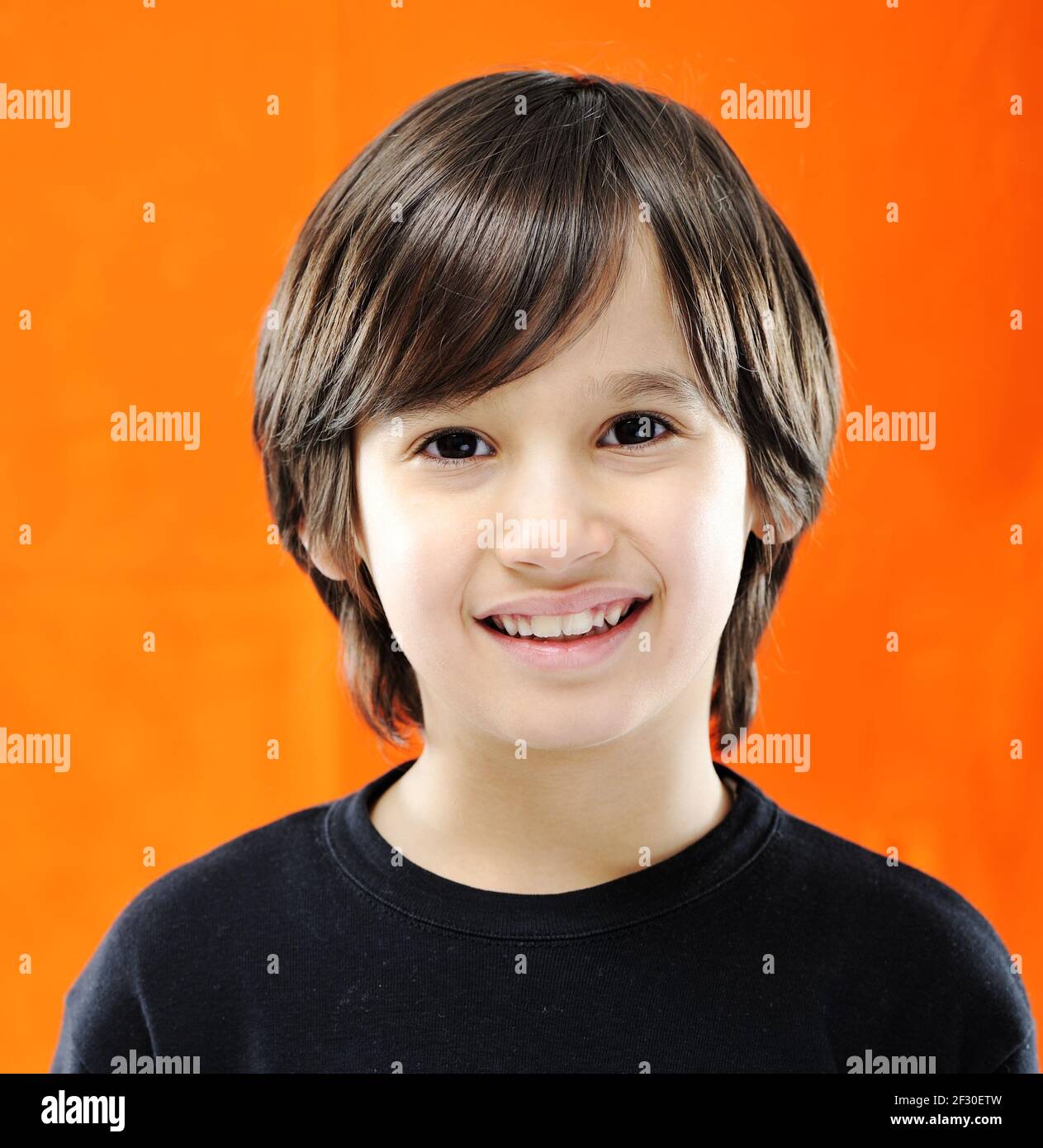 Closeup portrait of kid Stock Photo - Alamy