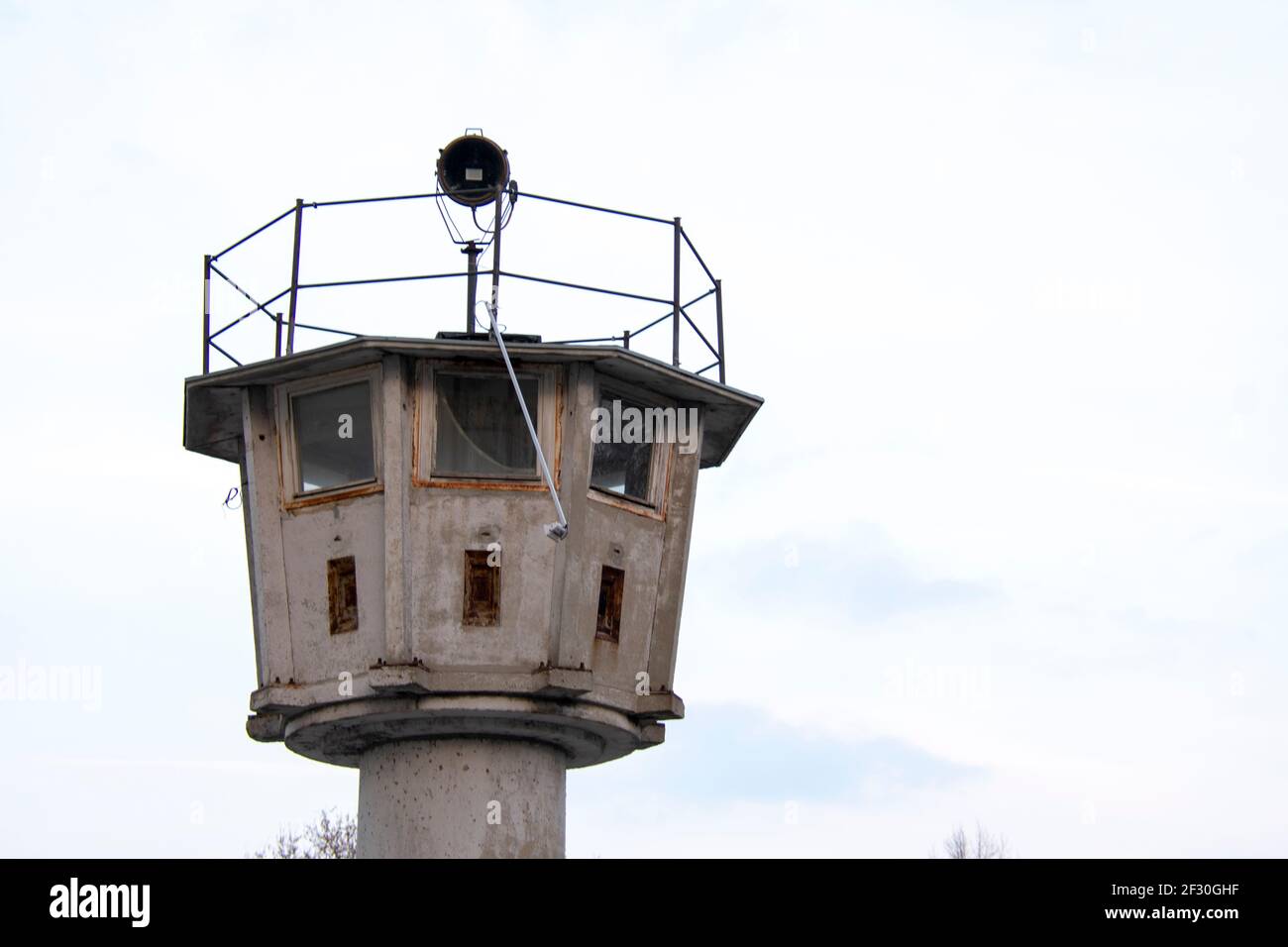 Gdr watchtower potsdamer platz hi-res stock photography and images - Alamy
