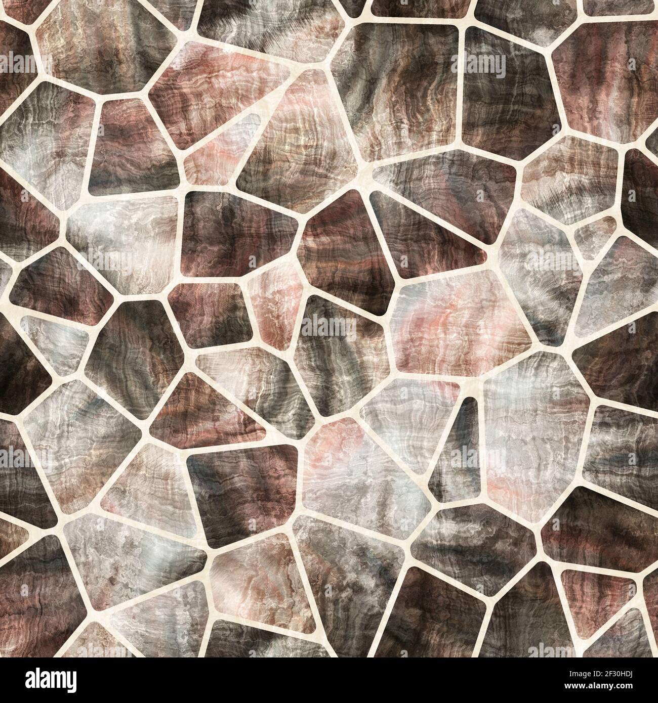 Seamless geo tile shape collage surface pattern Stock Photo - Alamy