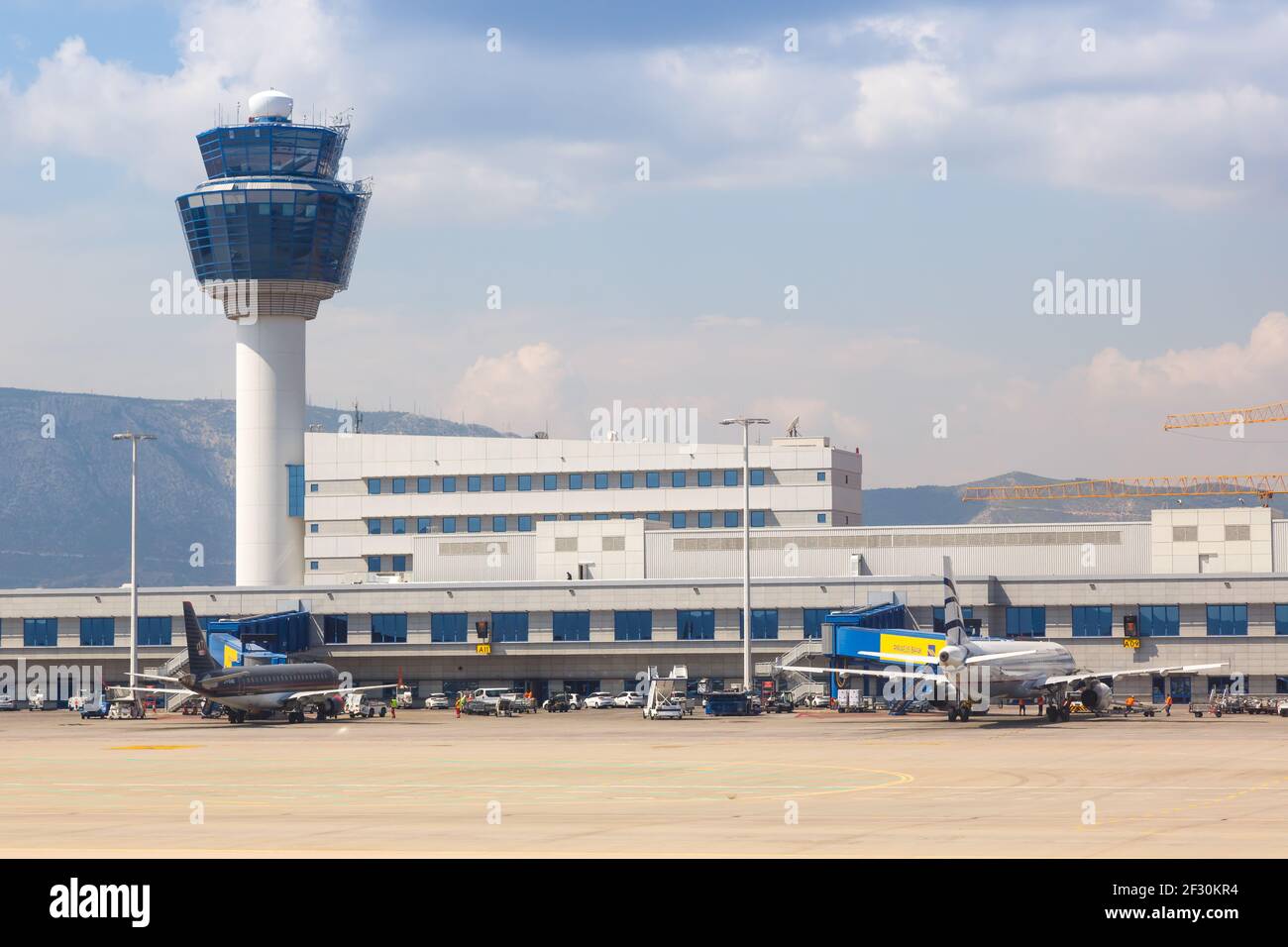 Athens, Greece - September 14, 2018: Terminal building at Athens ...