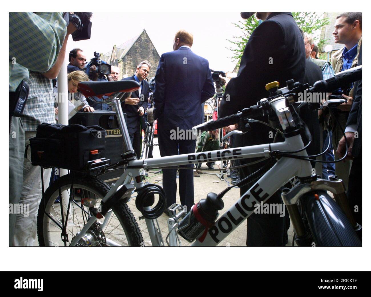 Charles Kenedy June 2001 visits the Fawcett St. Police Station in ...