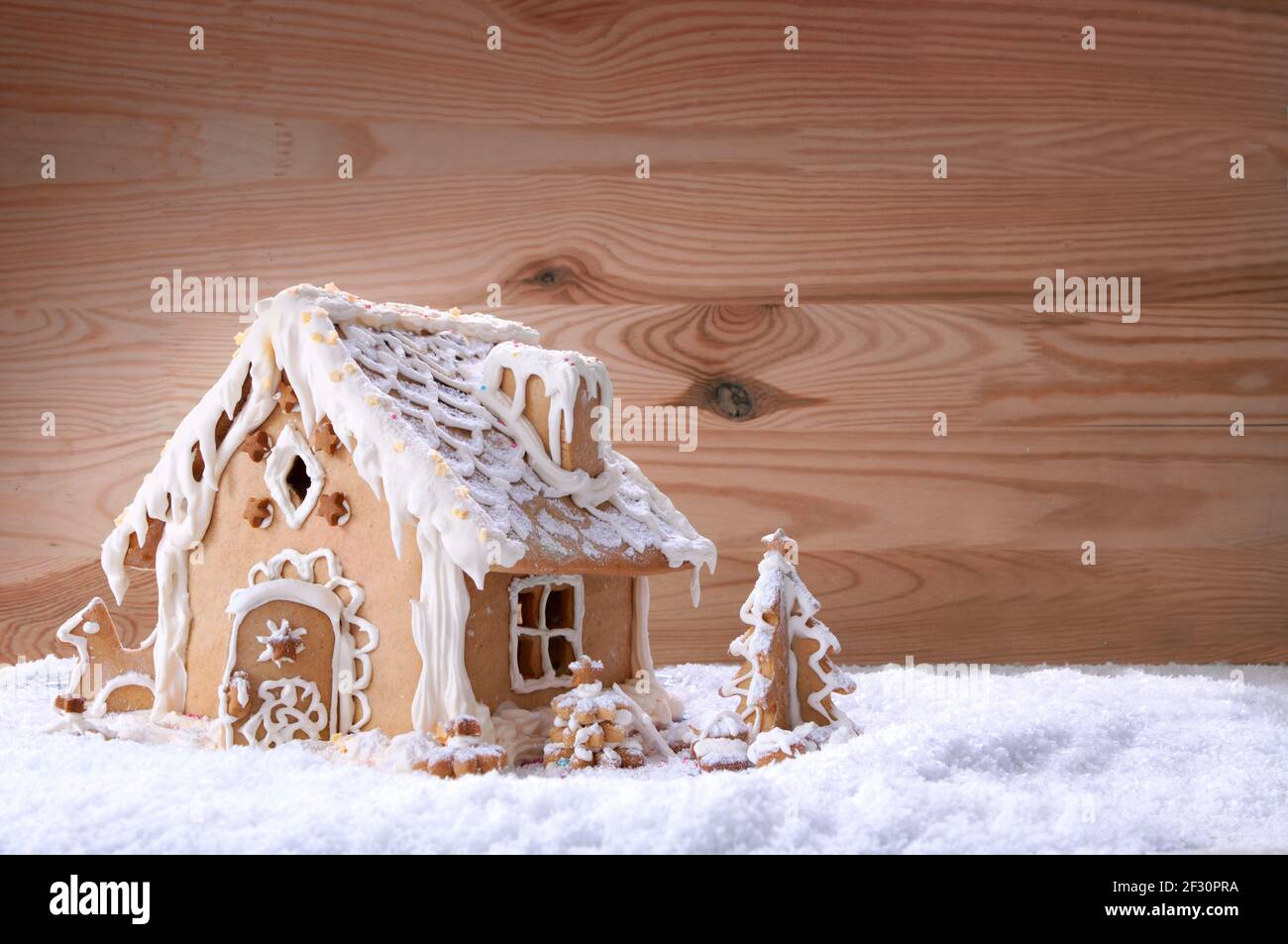 Gingerbread house isolated on white hi-res stock photography and images ...