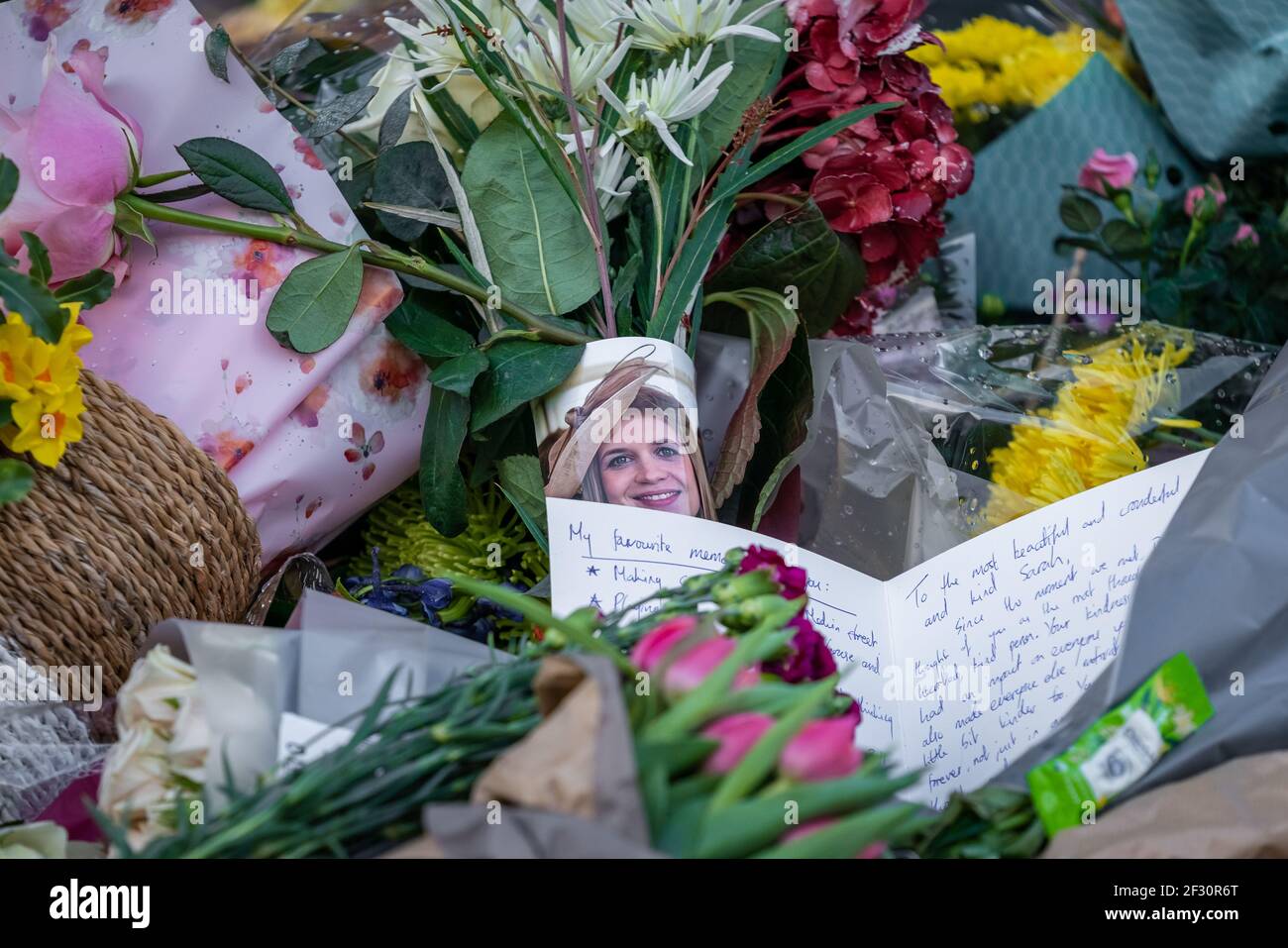 Sarah everard tributes hi-res stock photography and images - Alamy