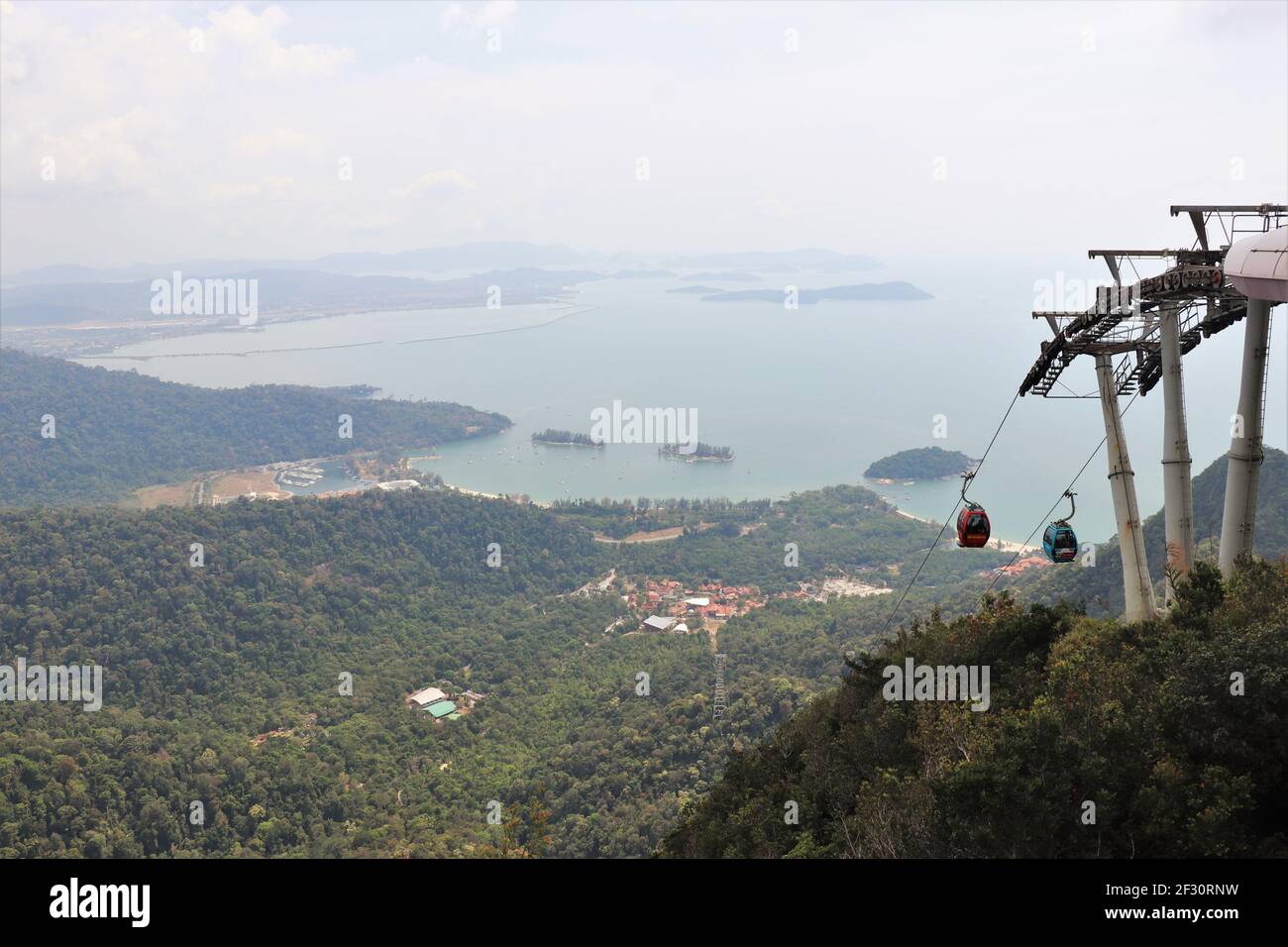 Langkawi Cable Car SkyCab, Malaysia Stock Photo - Alamy